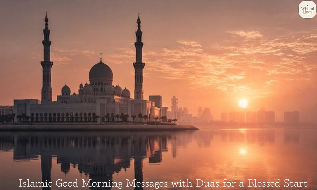 230+ Islamic Good Morning Messages to Start the Day